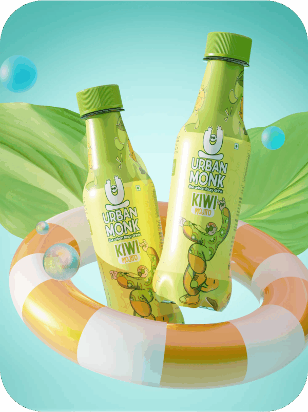 Urban Monk Drinks Pack of 6 | Refreshing Non-Alcoholic Beverages